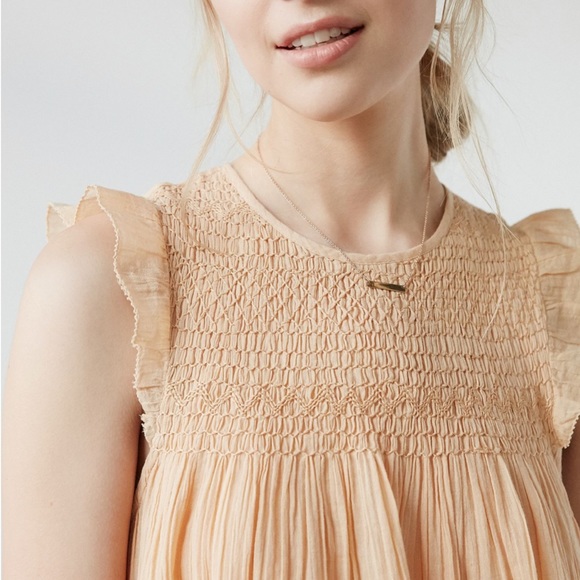 Urban Outfitters | Dresses | Kimchi Blue Mindy Loo Smocked Yoke Dress ...